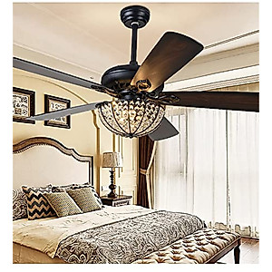 SHABOZ Ceiling Light lamp Ceiling Fan Lights Office Dining Room Bedroom Living Fan Lamps Lightings Fan Lights Home Fixture