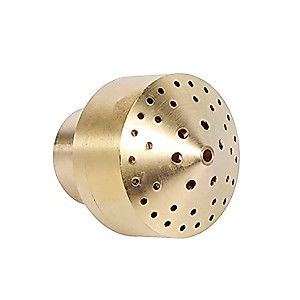 1/4''1/2''3/4''1''3/2''2''Brass Column Garden Pond Water Fountain Nozzle Sprinkle Spray Head(1/2")