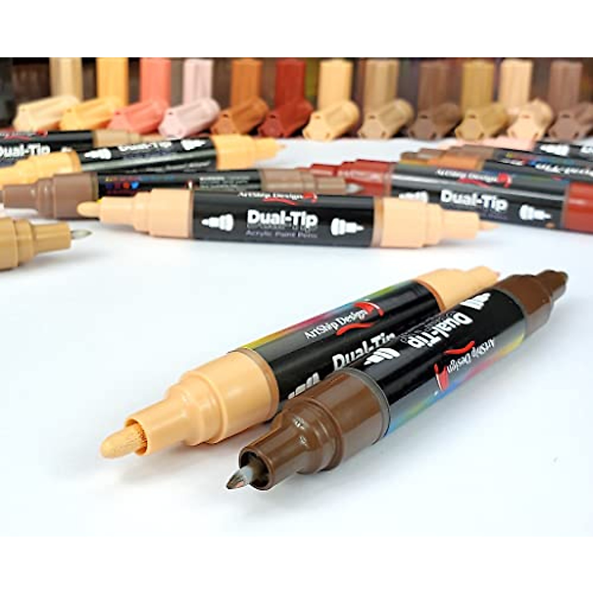 Acrylic Paint Pens Double Pack (Skin Tone)