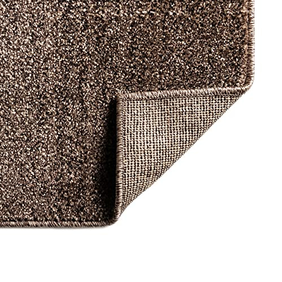 Unique Loom Del Mar Collection Area Rug - Sarah (2' 7" x 10' Runner, Dark Beige/ Brown)