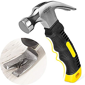 DOWELL 10 Piece Small Tool Kit,Mini Portable Tool Set,Home Repair Hand Tool Kit with Plastic Tool box Storage Case