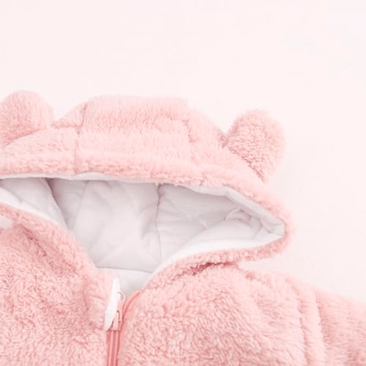 Simplee kids Baby Infant Boy Girl Winter Warm Snowsuit Outwear Newborn Hooded Footed Romper Jumpsuit for 0-3 Months