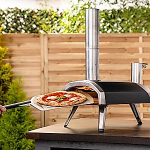 ooni Fyra 12 Wood Fired Outdoor Pizza Oven – Portable Hard Wood Pellet Pizza Oven – Ideal for Any Outdoor Kitchen