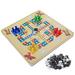 Hotusi Standard Game Dice Acrylic Material 16mm (50Pack White + 50Pack Black)