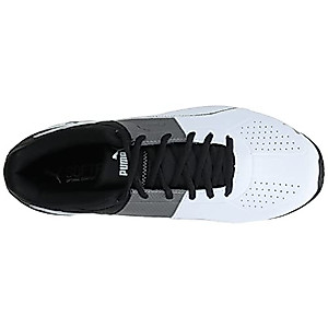 PUMA Men's Cell Surin 2 Matte, Charcoal Gray-Puma White, 8.5
