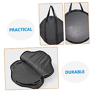 SHOWERORO Outdoor Frying Pan Bag Cast Iron Pan Bag Pan Protectors for Stacking Camp Oven Portable Pan Storage Pouch Barbecue Pan Container Oven Bags Thicken Oxford Cloth Kitchen Utensils
