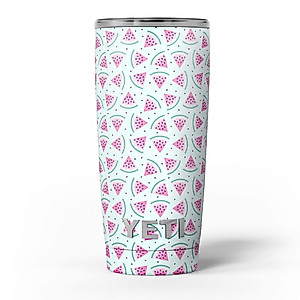 Design Skinz Digital Paper - Watermelon Cocktail-09 - Skin Decal Vinyl Wrap Kit Compatible with The Yeti Rambler Cooler Tumbler Cups