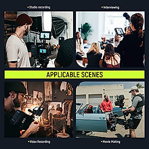 OTREST 6600mAh V Mount Battery, BP-95W 14.8V 95Wh Rechargeable Li ion Battery with D Tap Output Charger and Cable for Video Broadcast LED Light Compatible with Sony BMPCC Camera Camcorder