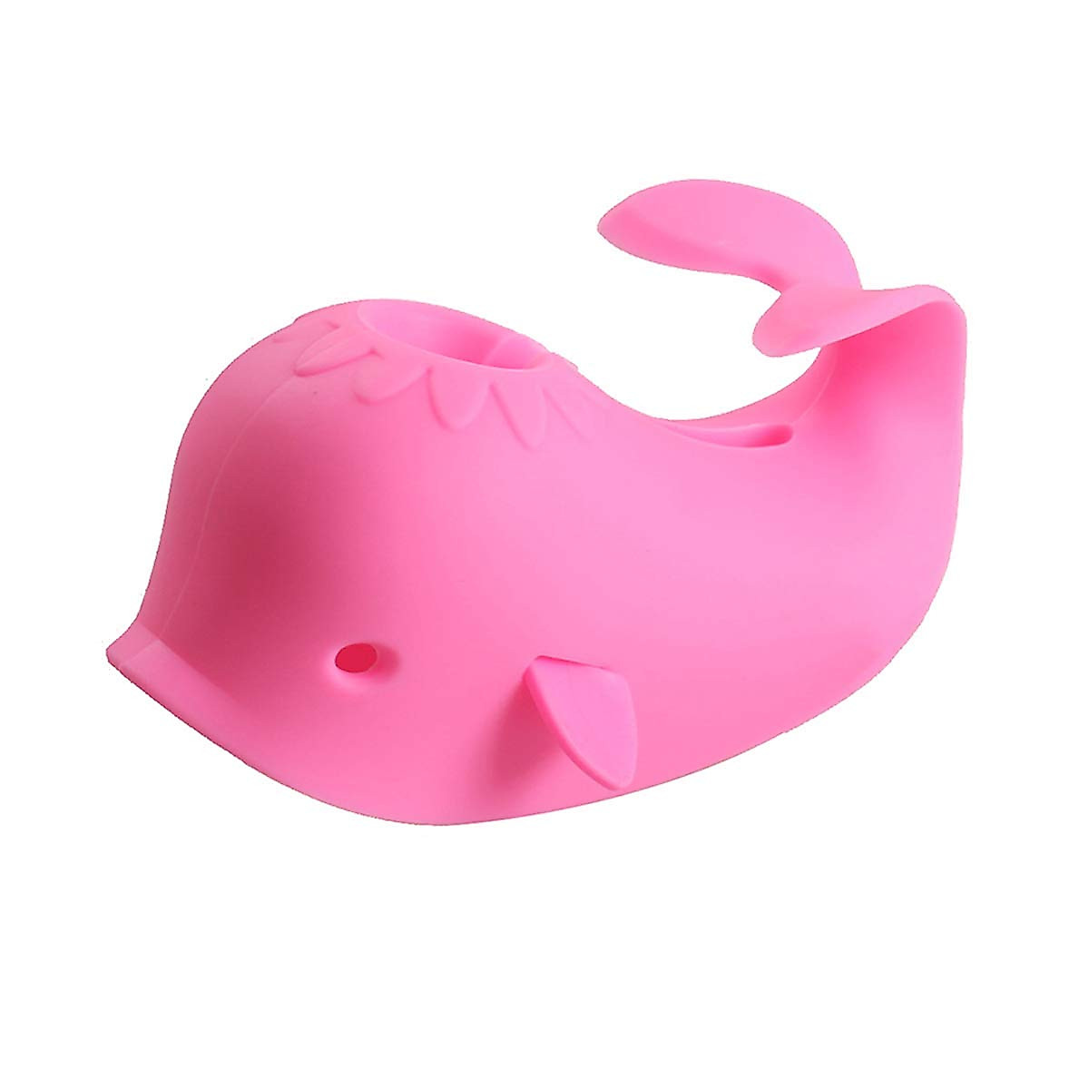 Bath Spout Cover for Bathtub - Faucet Baby Covers Protects Baby During Bathing Time While Being Fun. Cute Soft Whale Making Enjoyable Safe Baths Your Child Will Love. (1 Pack, Pink)