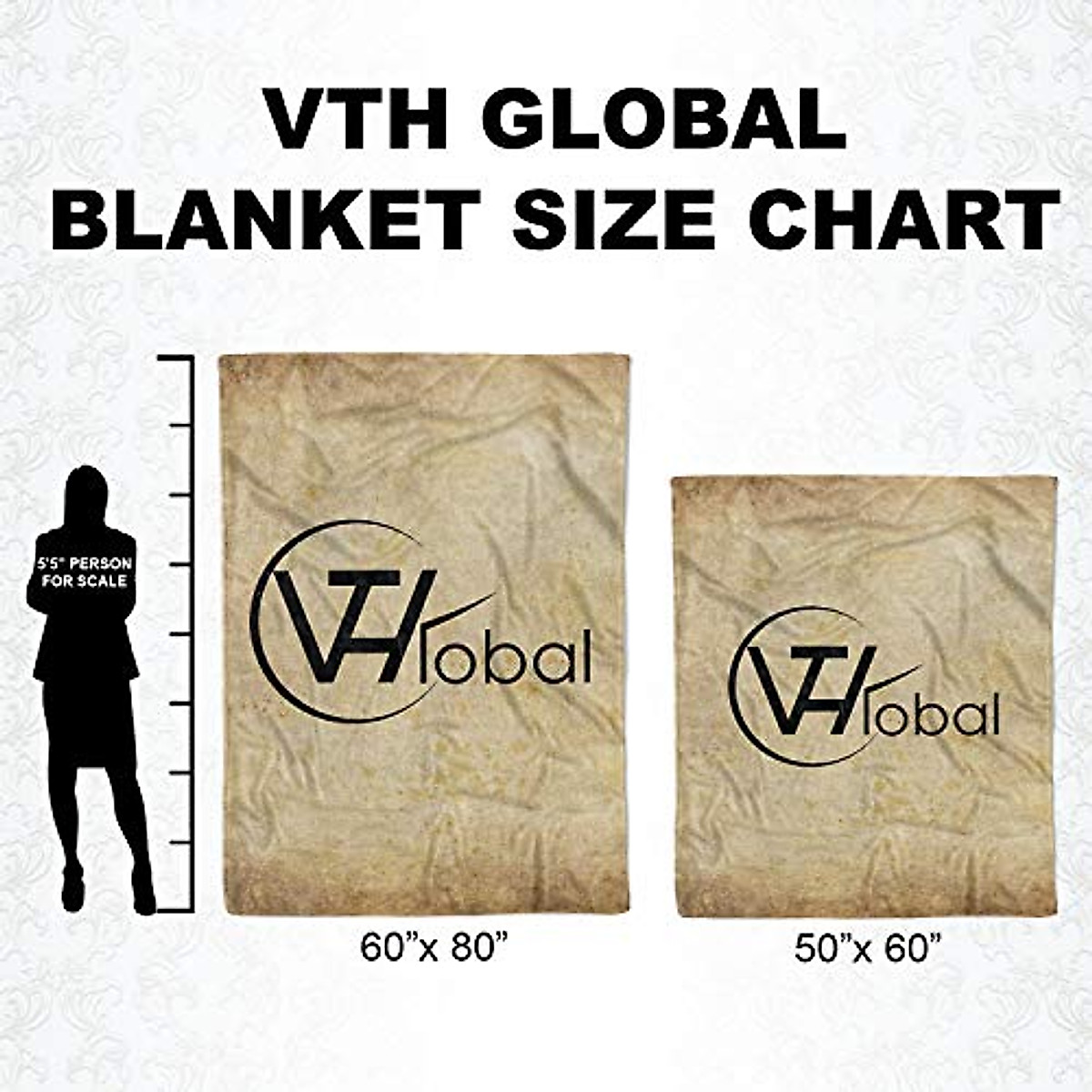 Personalized Custom Kids Grandkids Names for Dad Mom Grandma Nana Grandpa Nana Customized Christmas Holiday Fleece Sherpa Blanket Bed Throw Tapestry Wall Hanging (Green - Touch Heart, Fleece - 50x60)