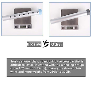 Shower Chair for Elderly Seniors,Shower Stools and Benches for Adults,Bath Chair Shower Benches for The Disabled,Shower Seats,Blue Tub Chair