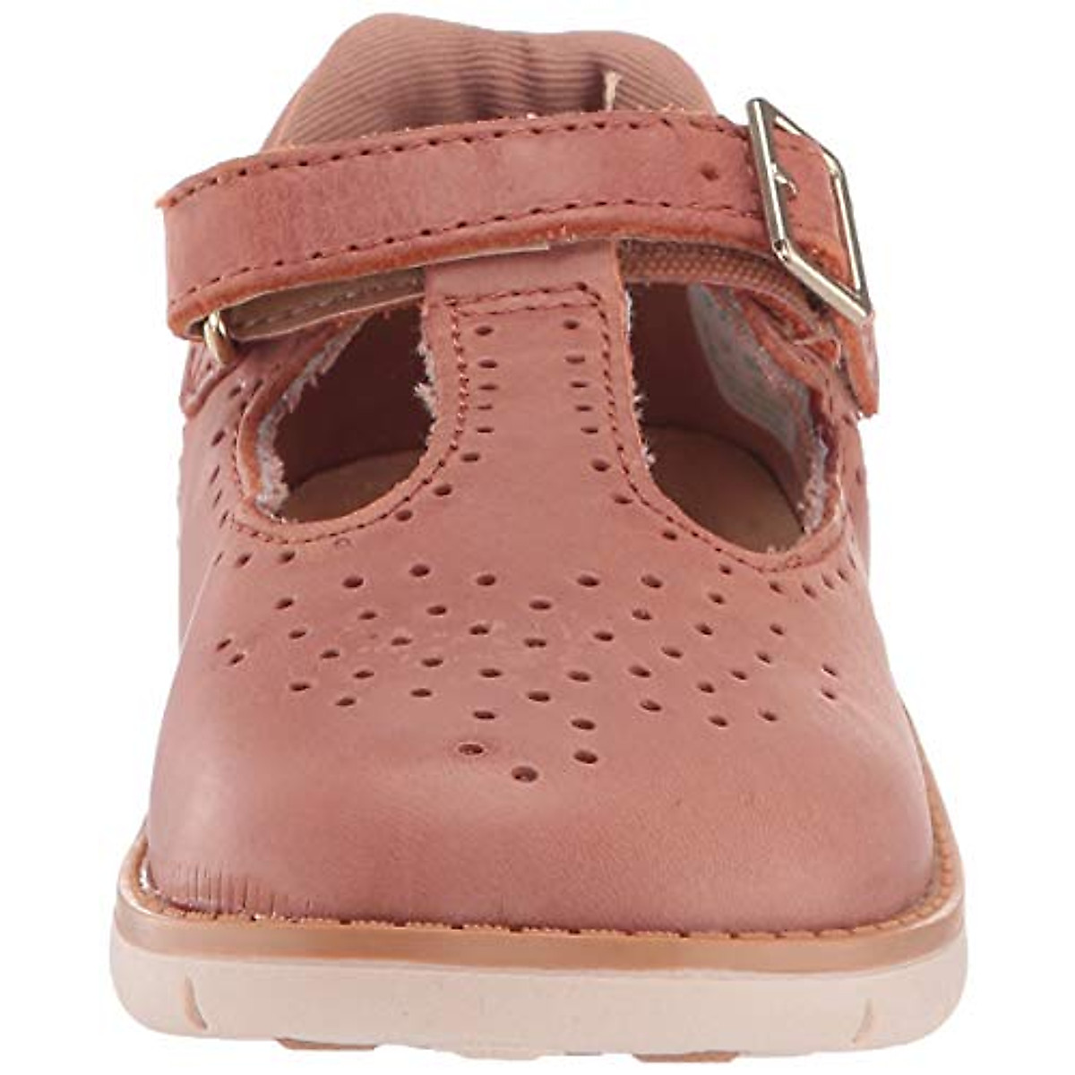 Stride Rite Girls SRT Nell Mary Jane Flat, Sierra, 7 Toddler
