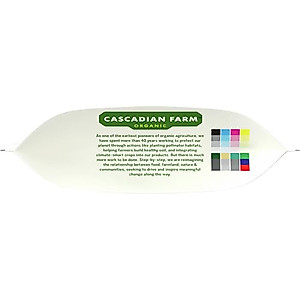 Cascadian Farm Organic Granola with No Added Sugar, Coconut Cashew Cereal, Resealable Pouch, 11 oz.