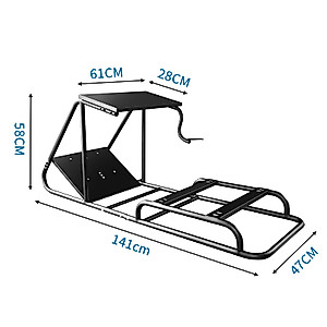 Cockpit Racing Steering Wheel Stand, Adjustable Driving Simulator Seat, Simulator Racing Seat, Driving Game Seat, Cockpit Racing Simulator Seat, Non-Folding Steering Wheel Support