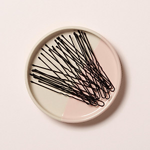 Diane 3” Hair Pins for Women, Girls, Hairdressing, Salon, U Shaped Hair Pins with Ball Tips for Securing Updos, Buns, Braids, and Everyday Styles, Black (32 Count)