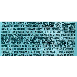 Sedal Shampoo Bomba, Argan, 340 ml