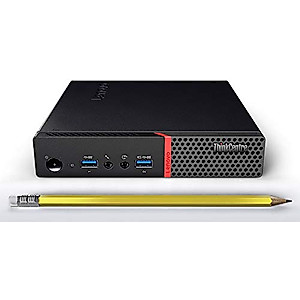 Lenovo ThinkCentre M900 Tiny Desktop Computer, Intel i5-6500T Upto 3.10GHz, 16GB RAM, 512GB NVMe SSD, 4K DisplayPort, Bluetooth, AC Wi-Fi, Windows 10 Pro (RENEWED)