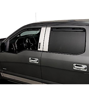 Putco 580137 Element Tinted Window Visor - Set of 4