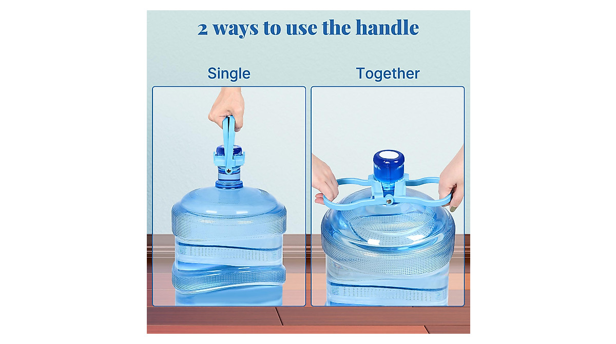 Heavy Duty 5 Gallon Water Bottle Holder - 3 Tier Jug Rack