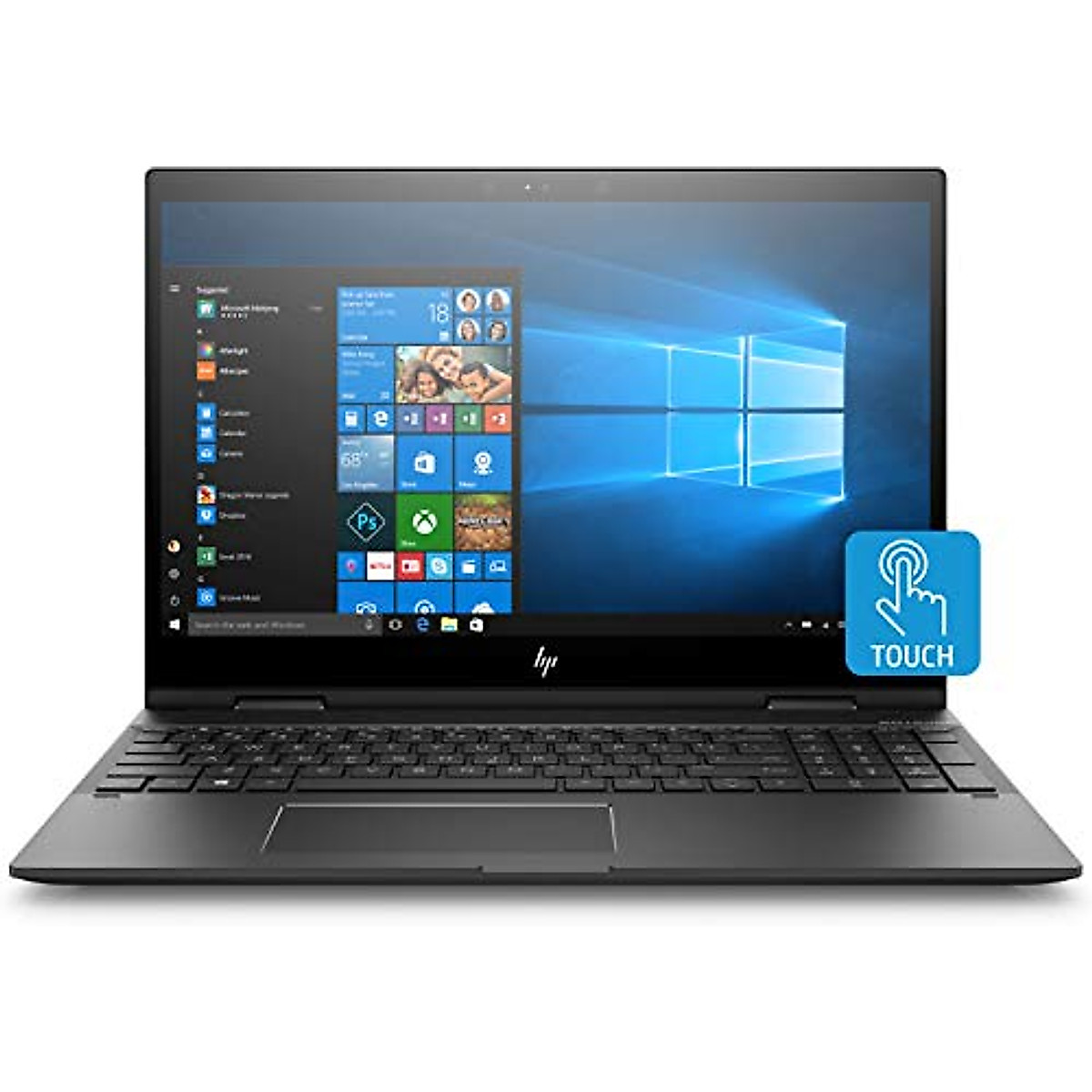 HP ENVY x360 2-in-1 15.6" FHD Touch - AMD Ryzen 5-8GB - Radeon RX Vega 8-128GB SSD - Dark Ash