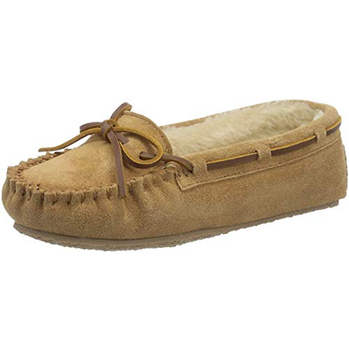Minnetonka Women's Cally Slipper,Cinnamon,9 M US