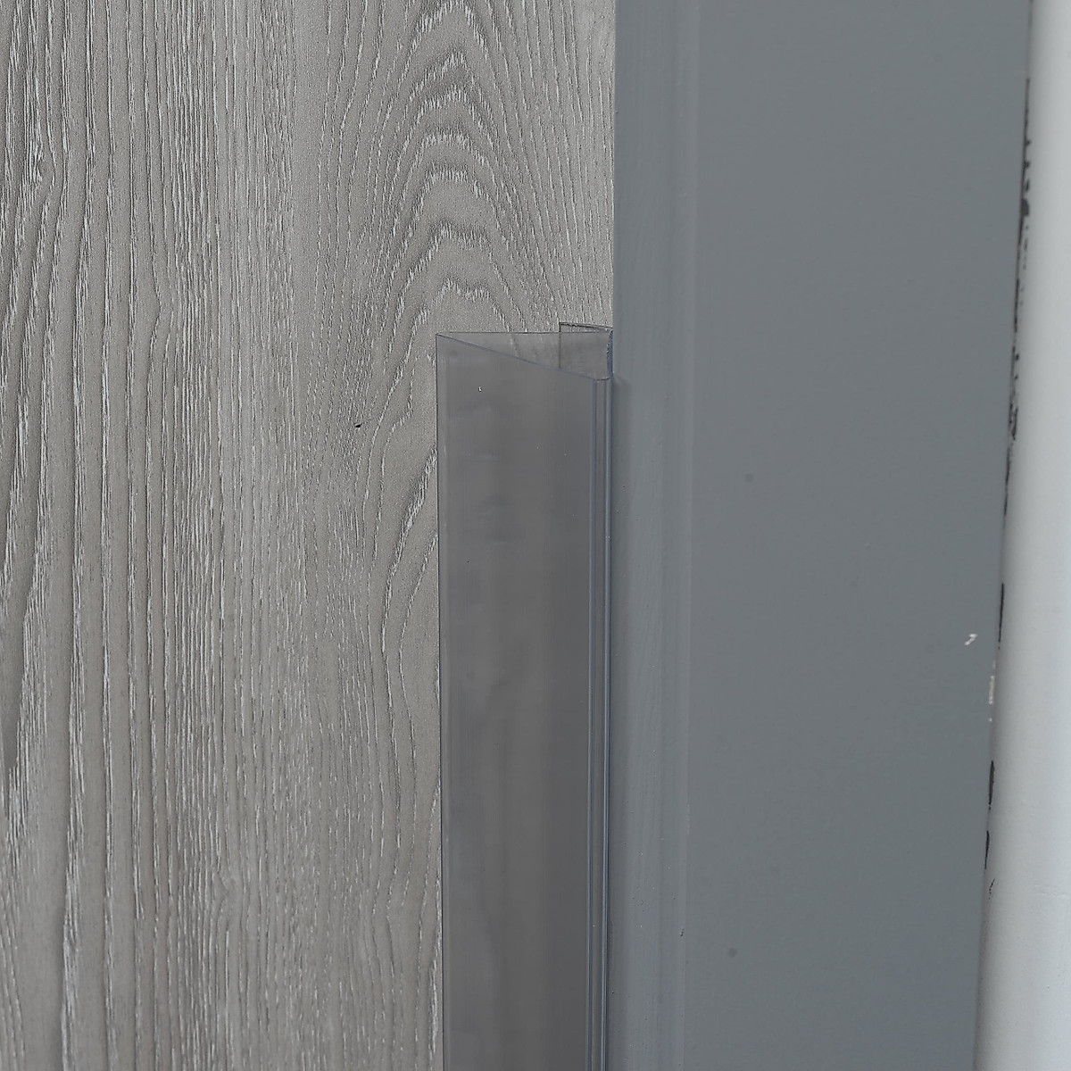 Cardea Child Safety Door Finger Pinch Guard Hinge Protector for The Front of The Door – Clear (2 Pack)