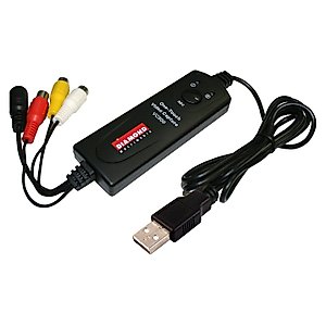 Diamond VC500SE One Touch VHS/Camcorder to Digital File Converter for Both Windows and Mac OS (Supports Mac OS Ventura)