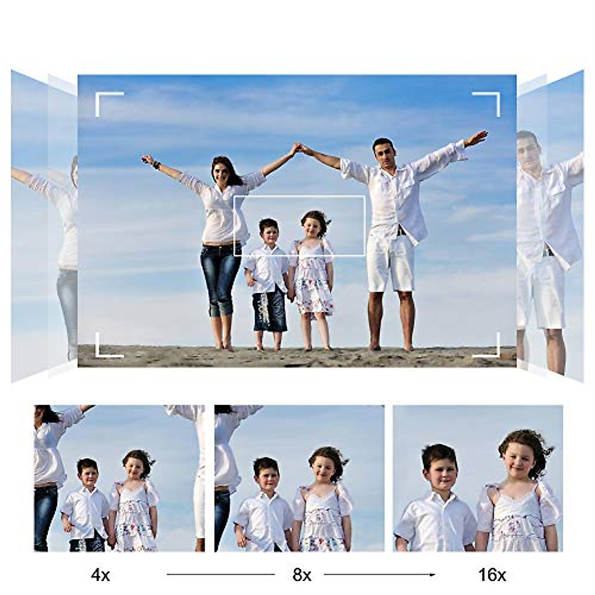 Eboxer Video Camcorder Handycam HD 1080P 16MP 270 Degree Rotation LCD Screen 16X Digital Zoom Video Camera with with COMS Sensor - The Best Frinend and Family (Black)