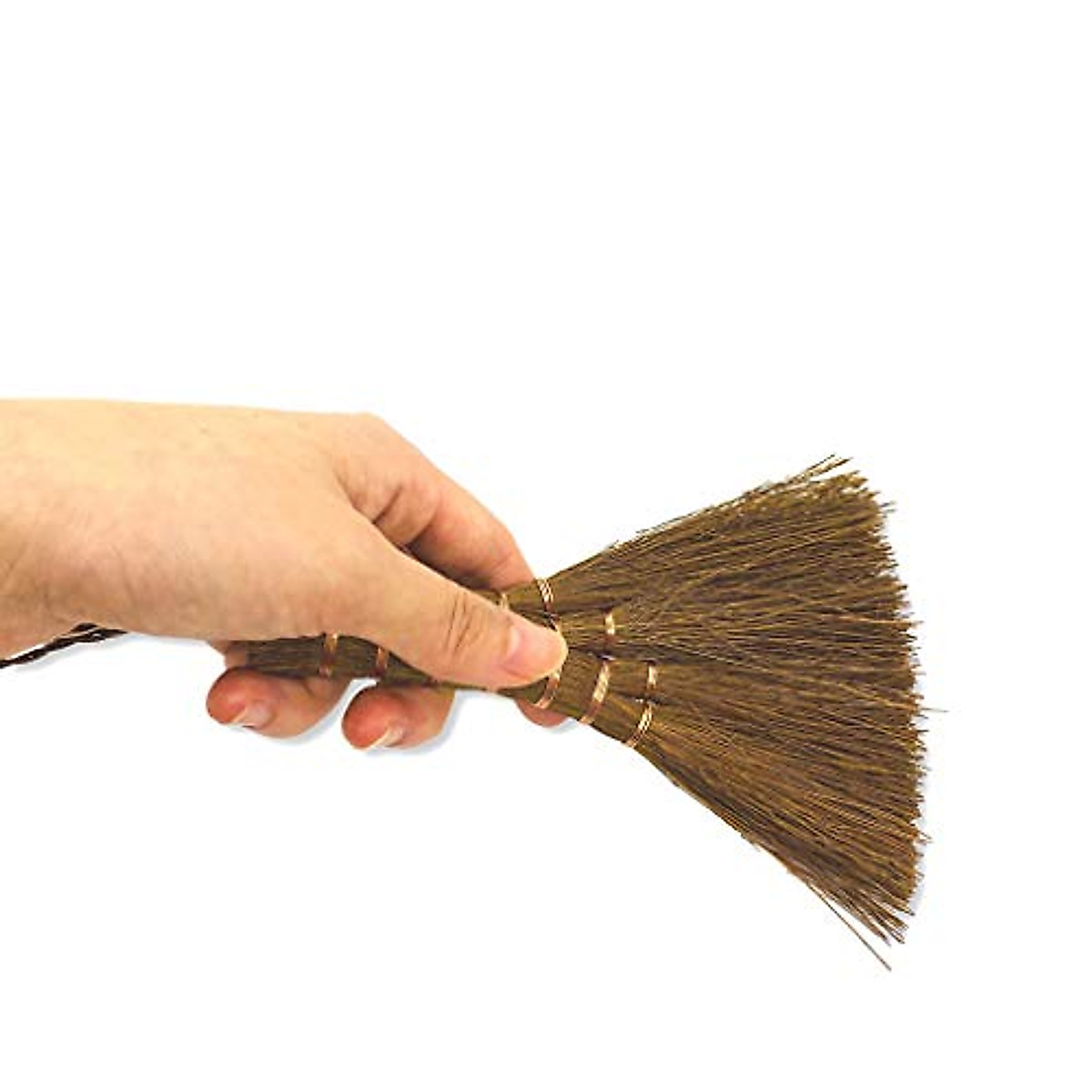 KAKURI Bonsai Broom Brush Large 6.3" Professional Gentle Big Broom, Japanese Bonsai Tool