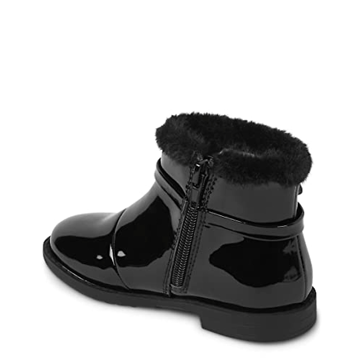 Gymboree,and Toddler Faux Leather Booties,Black,10