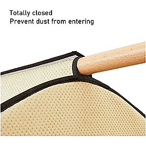 QYQS Clearly Organized Suit Bags Breathable Dust Cover Garment Shoulder Covers Bag Garment Bags Cover for Coats Jackets Dress Storage-Pink_52×52×85cm