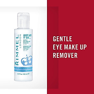 Rimmel Just Let It Go Eye Make Up Remover, 3.4 Fl Oz , 2 Count (Pack of 1)
