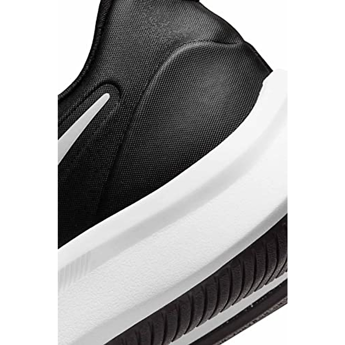 NIKE girl's Running Shoes, Black Grey Dark Smoke Grey Dark Smoke, 38.5 EU