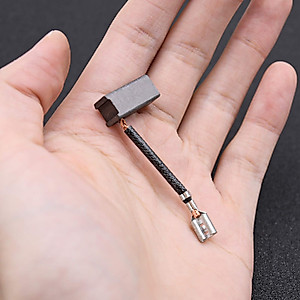 SING F LTD 1617014142 Carbon Brushes 15% Copper Powder Compatible with Bosch Rotary Hammer Drill Power Tools 18.2x7.8x7mm Pack of 4