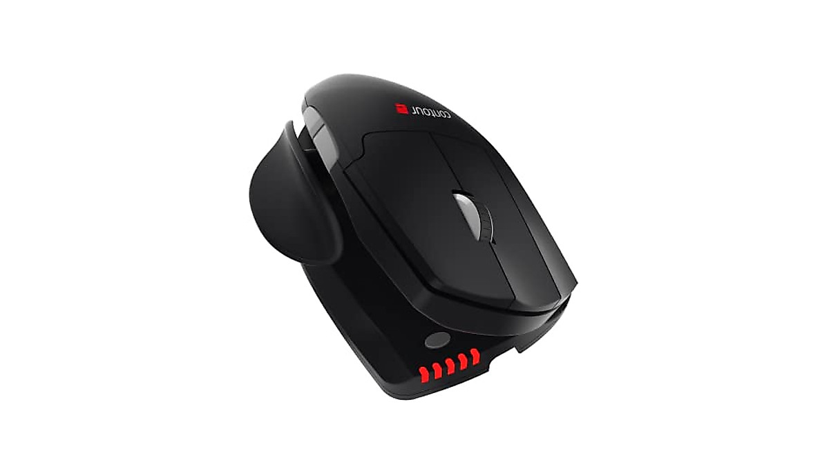 Contour Unimouse: Ergonomic Wireless Mouse for Left-Handed Users