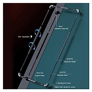 Duanmuci Yhuisen Aluminum Metal Adjustable Frame Bumper Case Compatible with Sony Xperia 1 III (Color : Black)