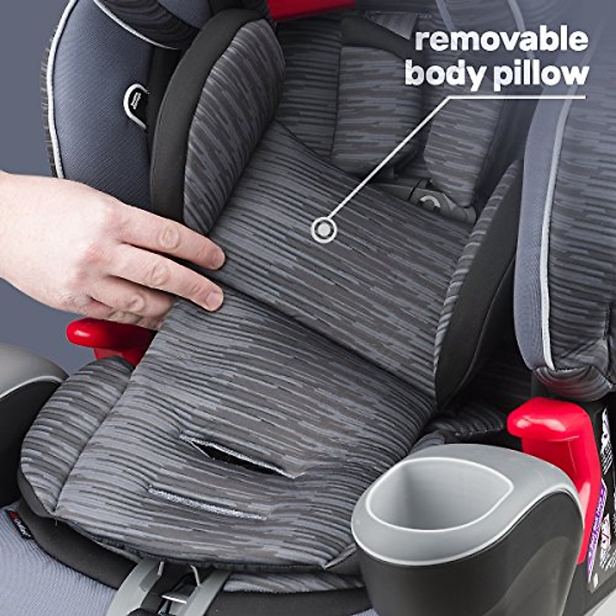 Evenflo Evolve Platinum 3-in-1 Combination Booster Seat, Imagination