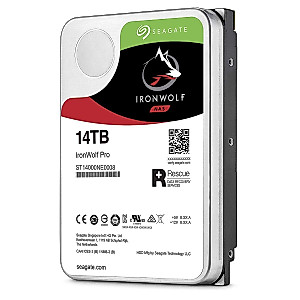 Seagate IronWolf Pro 14TB SATA III 3.5" Internal NAS Hard Drive, 7200 RPM