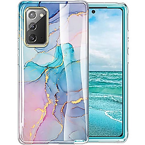 DT Compatible for Samsung Galaxy Note 20 Case(NO Screen Protector), Lightweight and Stylish Full Body Shockproof Protective Rugged TPU Case for Samsung Note 20