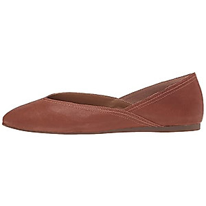 Lucky Brand Women's Alba Ballet Flat, Umber, 8