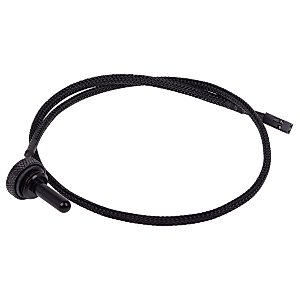 Alphacool 17365 Eiszapfen Temperature Sensor Plug G1/4 - Deep Black Water Cooling Monitoring