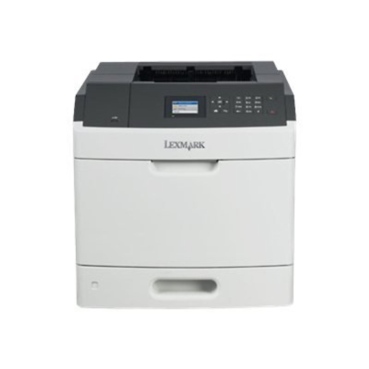 LEXMARK MS711DN Laser Printer - Monochrome - 1200 x 2400 dpi Print / 55 ppm Mono Print - 650 Sheets Input - Automatic Duplex Print - Fast Ethernet - USB / 40G0610 / (Certified Refurbished)