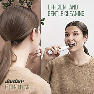 Jordan ® | Green Clean Electric Toothbrush Heads for Electric Toothbrush | Green Clean Sustainable Electric Toothbrush Brush Heads | Oral B Compatible | 2 Units Pack
