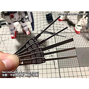 9in1 Detail Grinding Stick File Hobby Model Craft Tool