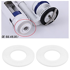 Create idea 5Pcs Toilet Flush Valve Seal Ring Replacement 816.418.00.1 Compatible with Geberit Flush Valves Flush Valve Base Sealing Washer Silicone