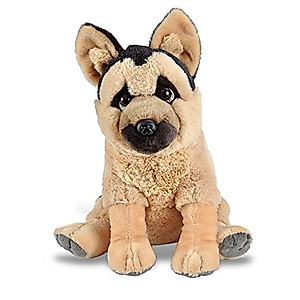 Wild Republic, German Shepherd Plush, Stuffed Animal, Plush Toy, Gifts Kids, Pet Shop, 12 Inches