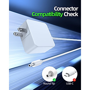Power Cord Fit for Google-Nest-Hub-Max Speaker AC Charger Supply Adapter(Not Fit for Nest Hub)