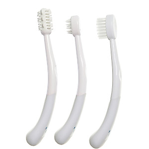Dreambaby Toothbrush Set 3 Stage, White
