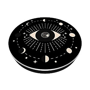 Magic Circle Space Sun Moon Stars All Knowing Eye All Seeing PopSockets Swappable PopGrip
