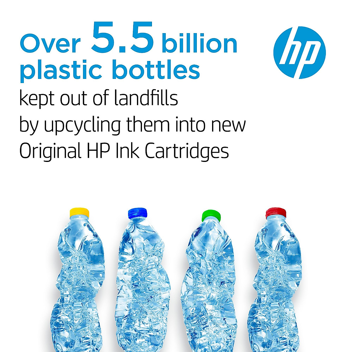 Original HP 564 Black, Cyan, Magenta, Yellow Ink (4-pack) | Works with DeskJet 3500; OfficeJet 4620; PhotoSmart B8550, C6300, D5400, D7560, 5500, 6510, 6520, 7500, Plus, Premium, eStation | 3YQ22AN